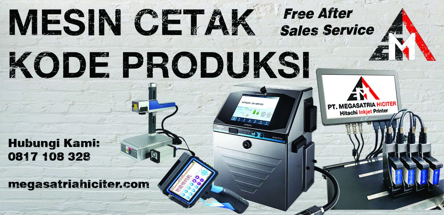 Mesin Kode Produksi | Mesin Cetak Kode Produk - Hitachi Printing